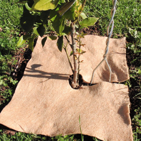 Eco-Jute square weed mat